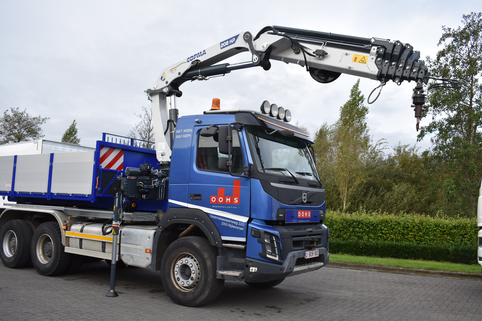 Laadkraan Copma 208HP.7 op container in Rijkevorsel › Jan Noyens ...